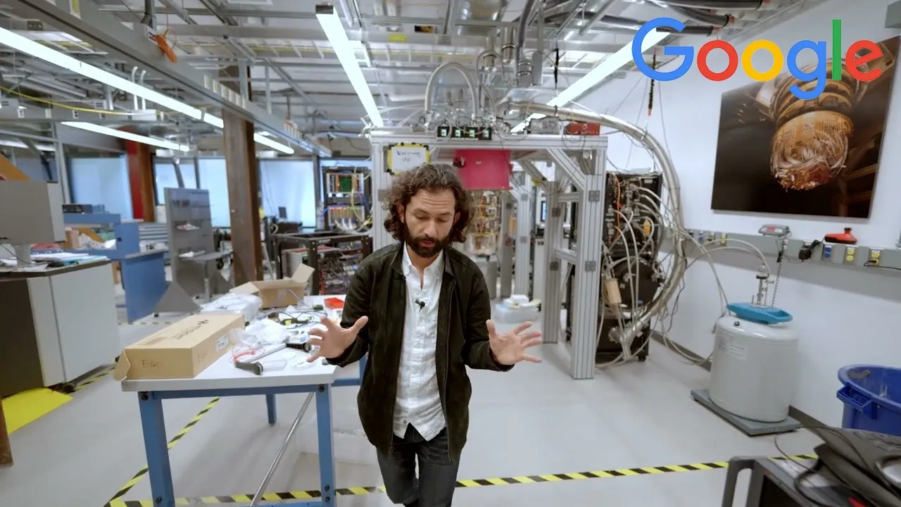 A Tour Inside Google’s Quantum AI Lab: Understanding Quantum Computing