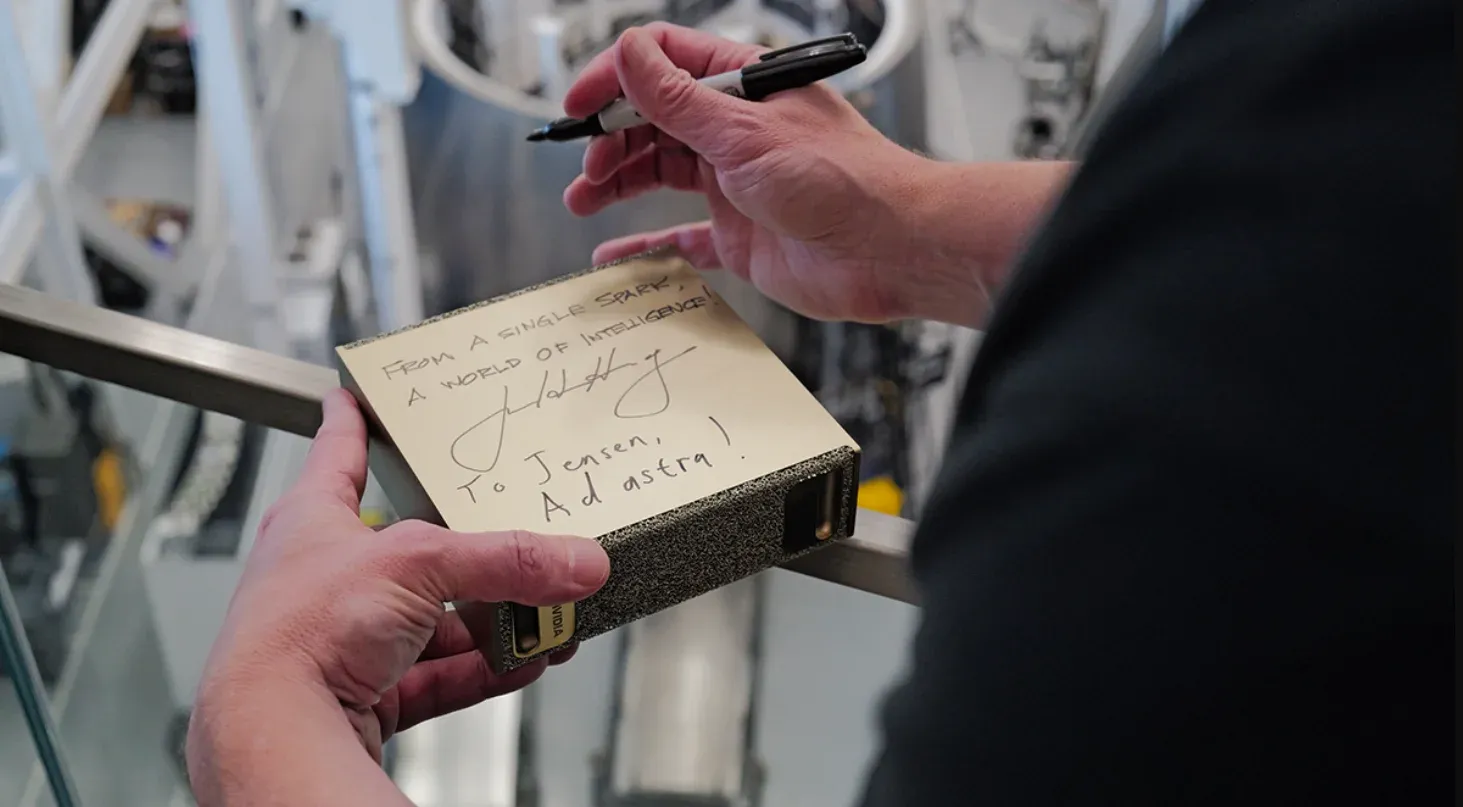 When Rockets Meet AI: Jensen Huang Hands Elon Musk a Black Box at Starbase